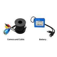 China Underwater Fish Finder Monitor IP68 Waterproof Camera HD 720P 7.0'' Inch IPS Screen 30M Cable 12pcs Leds Camera for Sea Fishing for sale