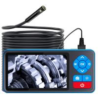 China Factory Price 4.5 Inch Display Waterproof Pipe Camera 8mm Snake Pipe Industrial Endoscope Camera with 2500mAh Lithium Battery for sale