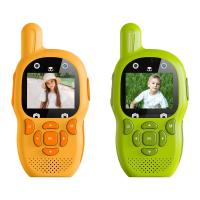 China 2026 Newest Portable Children Video Walkie Talkies for Kids Outdoor Parent-child Interphone Toys with 3 Funny Games Easy to Use for sale