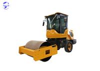 China 5000kg Hydraulic Vibration Roller With Cab - 100 Kn Exciting Force, 70 Hz Frequency for Highway Construction for sale