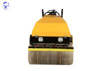 China 2 Ton Double Drum Vibratory Roller with 35KN Exciting Force and 70Hz Frequency for Ground Compaction for sale