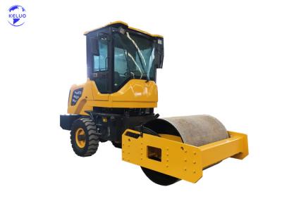 China OEM 4T Diesel Vibration Roller Single Drum Road Compactor 36.8kw Power EPA Certified for sale