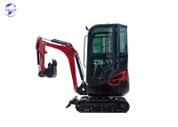 China HT18 1800kg Crawler Mini Excavator with Kubota Engine - 10.2kw Power, 2060mm Digging Depth for sale