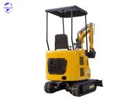 China Keluo 1500kg Mini Hydraulic Excavator with Kubota Engine | USA EPA III & CE Certified | 14kw Power for sale