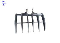China OEM Land Clearing Rake Excavator Attachment - 200mm to 500mm Custom Sizes for Construction Site Cleanup for sale