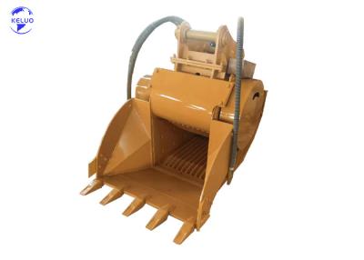 China 0.74m3 Hydraulic Excavator Crushing Bucket for Concrete and Rock Demolition with Direct Drive System for sale