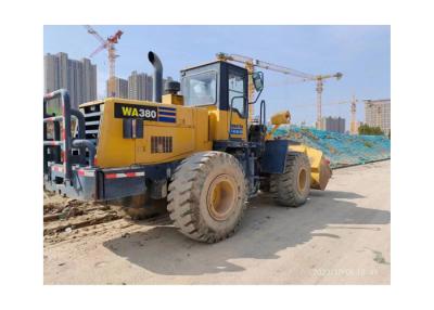 China Komatsu WA380 5-Ton Used Wheel Loader | 90% New Condition | EU Stage IIIA / US EPA Tier 3 Emission Standards for sale