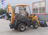 China FWZ20-28 Backhoe Loader 1-3 Ton Wheel Type with 37-83kW Power Options for Construction for sale