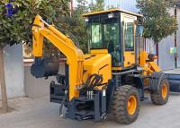 China FWZ20-28 Backhoe Loader 1-3 Ton Wheel Type with 37-83kW Power Options for Construction for sale