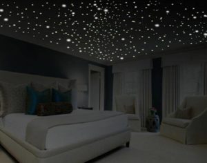 10W Best Realistic Glow in the Dark Stars for Room Ceiling