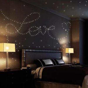 5W LED Fiber Optic Glowing Stars for Your Bedroom Ceiling