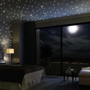 3W LED Night Glow the Dark Stars for Children's Bedroom Ceiling