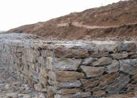 China Gabion Basket with 2.0-4.0mm Wire Thickness and 240g/m² Zinc Coating for Flood Control and Civil Engineering for sale