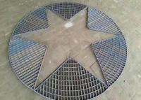 China Hot-Dip Galvanized Steel Grating with 25-100mm Bearing Bars and 38-120mm Cross Bar Pitch for Industrial Use for sale