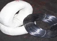 China Black Iron Wire 0.6-6.0mm Diameter with 350-980 N/mm² Tensile Strength for Construction and Mesh Weaving for sale