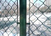 China Chain Link Fence 1.8-5.0mm Wire Diameter with 40-100mm Mesh Sizes for Industrial and Residential Use for sale