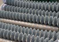 China Chain Link Fence 1.8-5.0mm Wire Diameter with 40-100mm Mesh Sizes for Industrial and Residential Use for sale