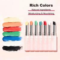 China Wholesale Natural Moisturizing Lip Balm Repairing and Exfoliating Organic Plumping Vegan Lip Balm Color-changing Lip Balm for sale