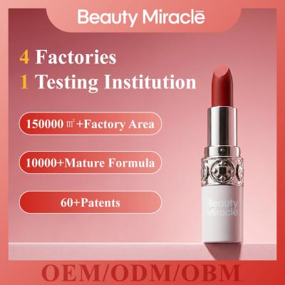China Private Label Luxury Organic Long Lasting Waterproof Moisture Matte Velvet  Lipstick Waterproof Long Lasting for sale