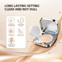 China Cosmetics CC Cream Face Cream Cushion Foundation Private Label Ultra-lightweight Nourishing Foundation Pressed Powder for sale