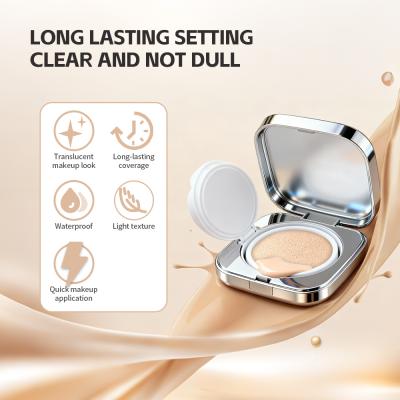 China Own Brand OEM Vegetarian Foundation BB/CC Powder Waterproof Cushion Foundation and Moisturizing Face Cream for sale