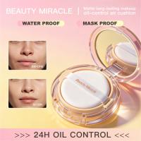 China Manufacturer of Vegan Long-Lasting Waterproof Matte Cream Full Coverage Flawless Cushion Base for sale