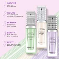 China OEM Factory Custom Best Makeup Face Primer Moisturizing Sunscreen Cream for Dark Skin Tones Pore-Hiding Without Powder Sticking for sale