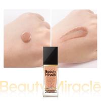 China Factory Wholesale Natural Coverage Long Lasting Liquid Makeup Facial Foundation Makeup Liquid Sunscreen Bubble Liquid Foundation for sale