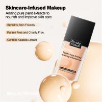 China Private Label Face Color Maket up High Skin Tint Color Change Waterproof Full Coverage Liquid Cushion Foundation Makeup for sale