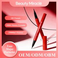 China Low Minimum Order Quantity Waterproof Private Label Long-lasting Eyeliner Makeup Cruel Non Vegan Black Liquid Eyeliner for sale
