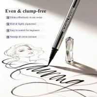 China New Arrival Long-lasting Smudge-proof Natural Waterproof Long-wear Liquid Black Eyeliner Pencil Waterproof for sale
