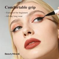 China OEM Natural Black Makeup Eyeliner Pencil Quick-drying Cosmetics Waterproof Long-lasting Color Eyeliner Pen for sale