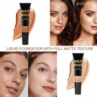 China Private Label Professional 24H Long-Lasting Full Coverage Soft Matte Foundation Waterproof Oil Control Concealer for sale