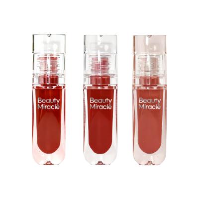 China Factory Lip Oil Wholesale Bulk Custom Vegan Shimmer Lip Gloss Two Sides Moisturizing Natural pink Lip Oil to Personalize for sale