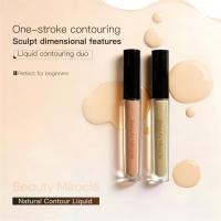 China Private Label Natural Waterproof Face Makeup Warm Bronzer Cream Highlighter Sculpt Contour Liquid Makeup Contour for sale