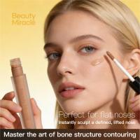 China Private Label Natural Waterproof Face Makeup Warm Bronzer Cream Highlighter Sculpt Contour Liquid Makeup Contour for sale