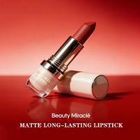 China Wholesale Cosmetics Vegan Organic Waterproof Long-lasting Makeup Own Brand Cream Nude Velvet Matte Lipstick for sale