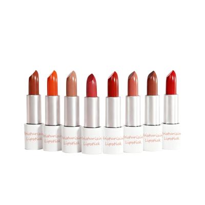 China OEM ODM Hydrating Cream Lipstick Waterproof Long Lasting Makeup Cute Long Lasting Nude Red Waterproof Moisturizing Lipstick for sale
