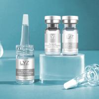 China LYZ Factory Wholesale Anti-Aging Firming Microneedle Ampoule Serum Freeze Dried Niacinamide Pearls Whitening Commercial for sale