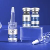 China Professional Factory Custom Blue Copper Peptide Face Cream Freeze Dried Powder Ampoule Serum Whitening Anti-Aging for sale