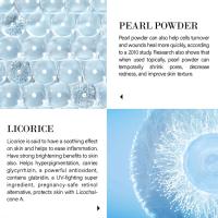 China LYZ Factory Wholesale Anti-Aging Firming Microneedle Ampoule Serum Freeze Dried Niacinamide Pearls Whitening Commercial for sale