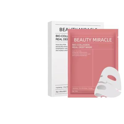 China 2025 Latest Bio Collagen Real Deep  Peel-off Facial Mask Moisturizing Lifting Bio-collagen Hydration Without Take off at Night for sale