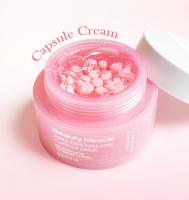 China Collagen Capsule Cream Organic Luxury  Face Whitening Cream Shea Butter OEM Black Spot Remover   Moistorizer for sale