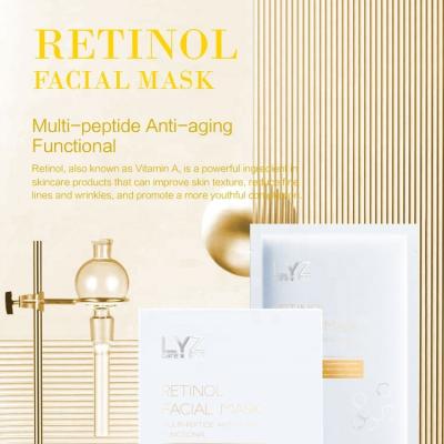China Retinol Serum Face Mask Anti-Aging Repair Cells Collagen Supplement Inhibit Melanin Skincare Anti-wrinkle Facial Mask for sale