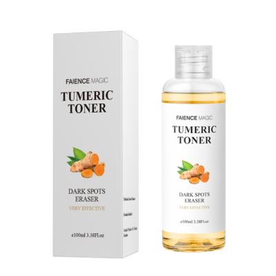 China Wholesale Customization Organic White Skin Whitening Acne Toner Facial Beauty Skincare Tumeric Face Skin Toner for Face for sale