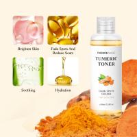 China Wholesale Customization Organic White Skin Whitening Acne Toner Facial Beauty Skincare Tumeric Face Skin Toner for Face for sale