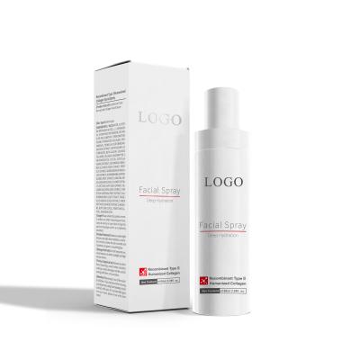 China OEM ODM Recombinant Type III Humanized Collagen Rrepair Spray Organic Moisturizing Sensitive Skin Care Facial Face Skin Toner for sale