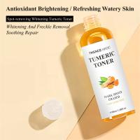 China China Top OEM ODM Factory Organic Hyaluronic Acid Whitening Moisturize Lighten Spots and Firming Skin Turmeric Toner for sale