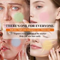 China Private Label Hydrating Brightening Skin Care Acne Pore Brightening Private Label Face Exfoliating Collagen Cotton Toner Pads for sale