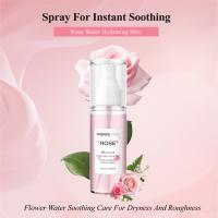 China Factory Wholesale Custom Private Label Rose Serum Water Pore Shrinking Moisturizing Spray Prevent Makeup Getting Stuck Free for sale